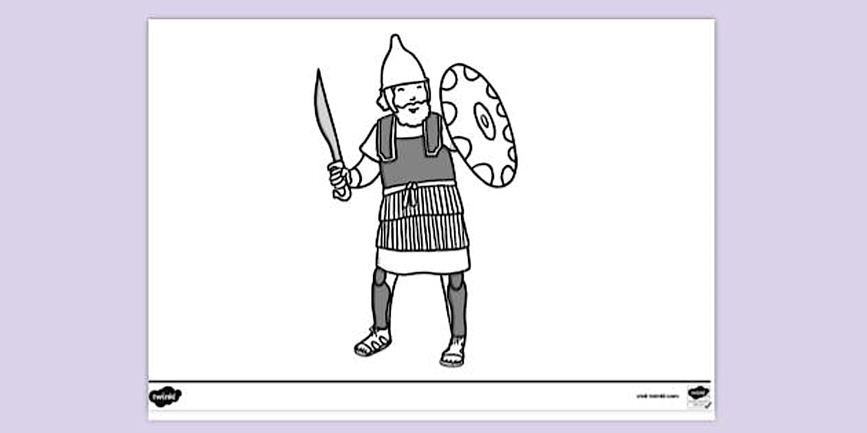 Jonathan Maccabee Colouring Sheet - Resources (teacher made)