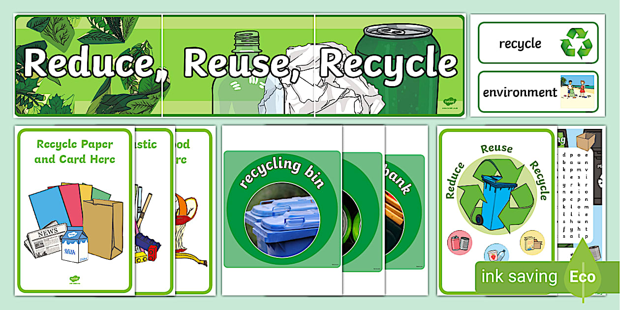Recycling Resource Pack | Twinkl (teacher made) - Twinkl