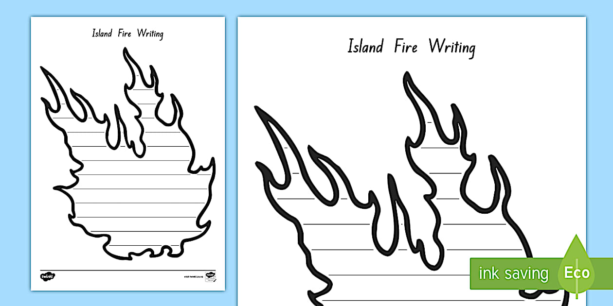 Years 3 and 4 Chapter Chat Island Fire Writing Activity to Support ...