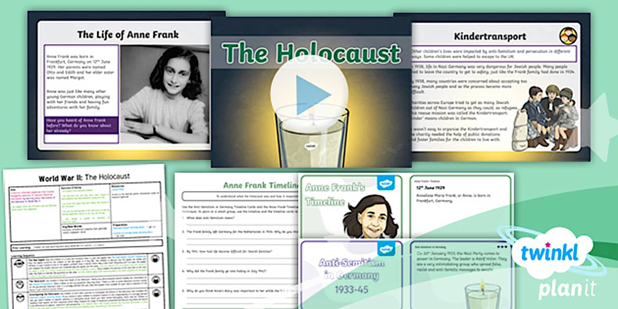 The Holocaust - KS2 Year 5 & 6 History Lesson Plan 5
