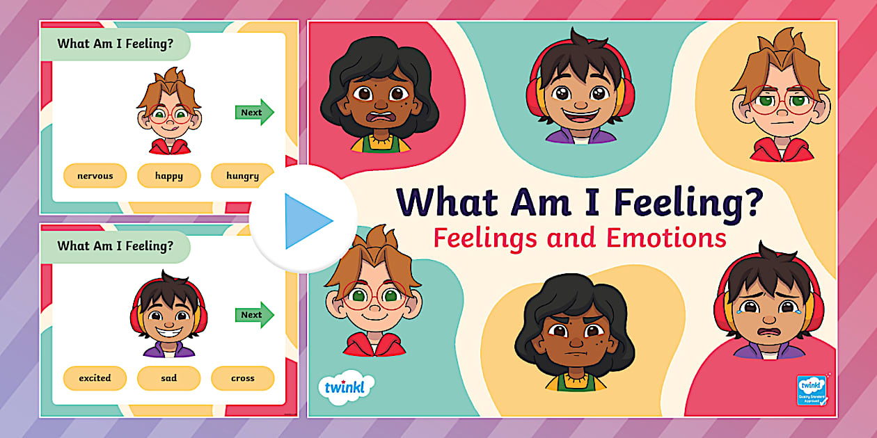 What Am I Feeling? Feelings and Emotions PowerPoint Game
