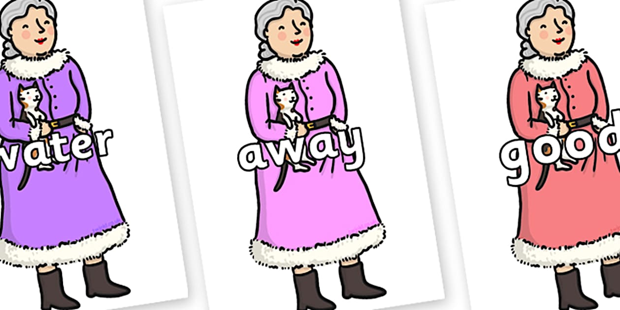 Cursive Next 200 Common Words on Mrs Clause to Support Teaching on The ...