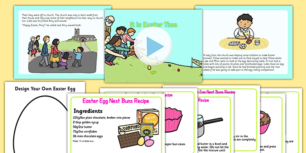 It Is Easter Time EYFS Story and Resource Pack - Twinkl