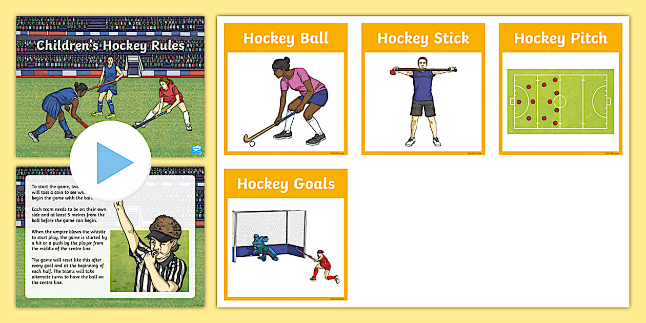 Hockey PowerPoint Pack (teacher made) - Twinkl