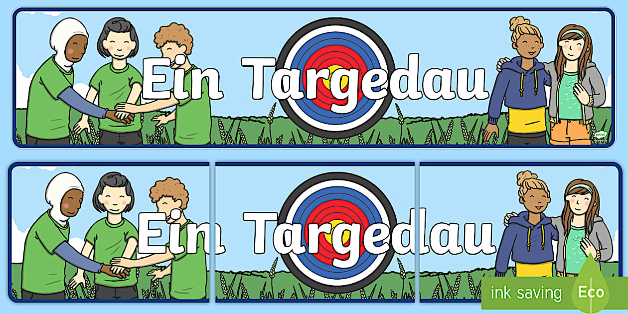 Baner Arddangosfa Ein Targedau (teacher made) - Twinkl