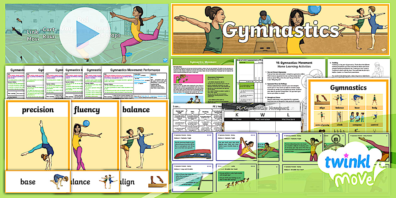 Year 6 Gymnastics: Movement - Unit Pack - Twinkl Move PE