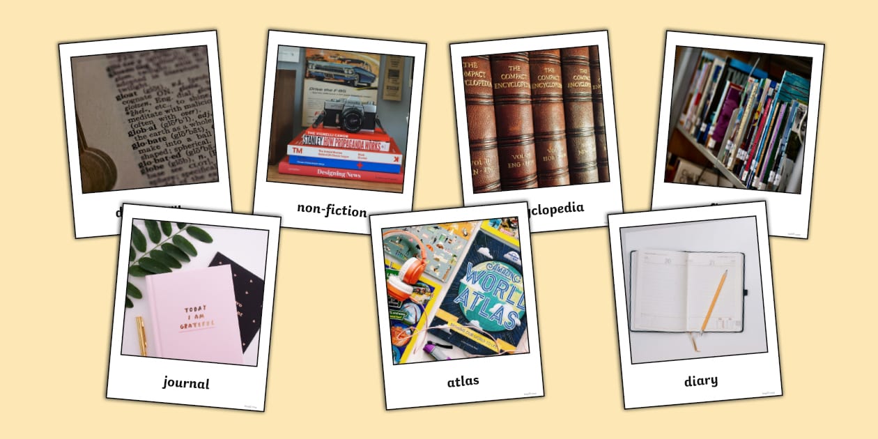 Book Instant Photo Style Display Images - Twinkl