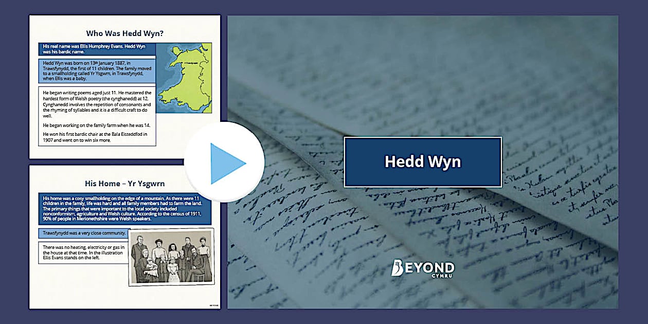 Hedd Wyn Presentation (Teacher-Made) - Twinkl