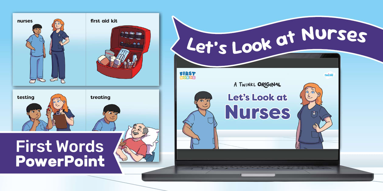 Let's Look at Nurses Book PowerPoint