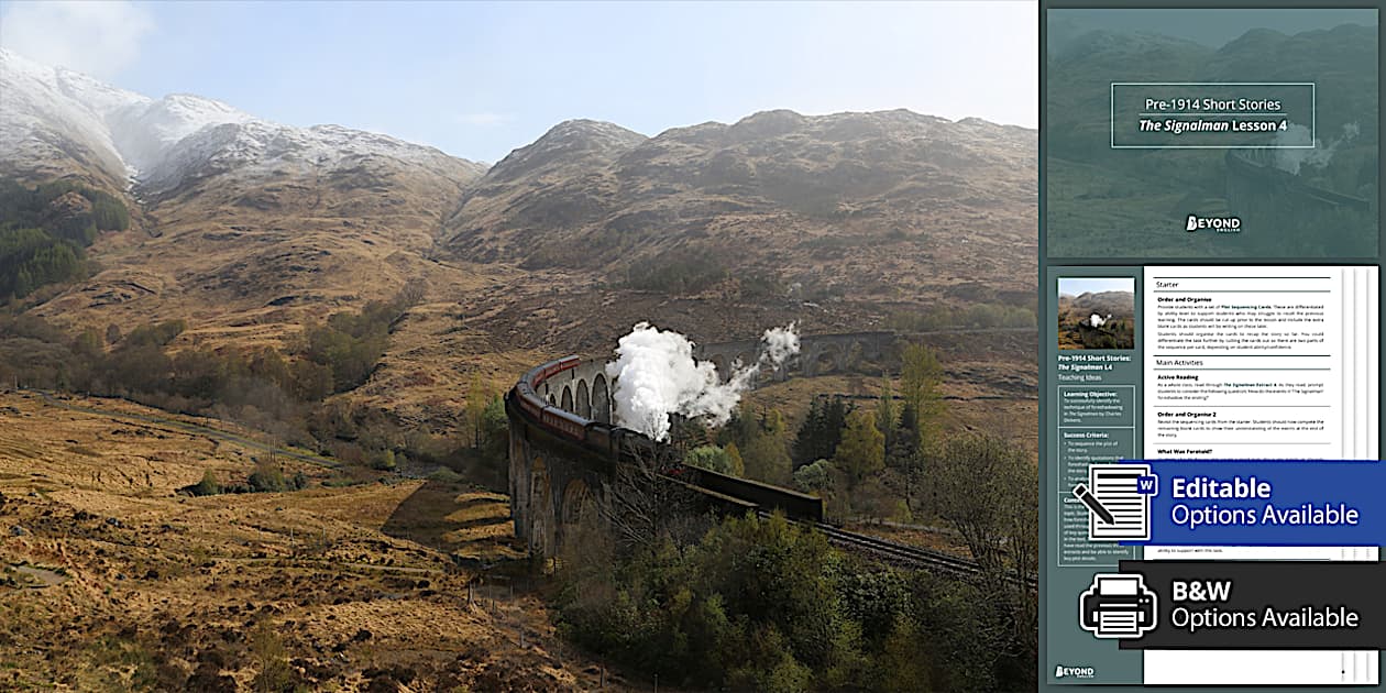 Foreshadowing in The Signalman | The Signalman Lesson 4