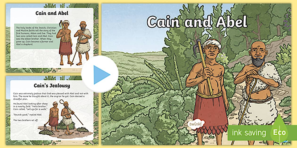 KS2 Cain and Abel PowerPoint (teacher made) - Twinkl
