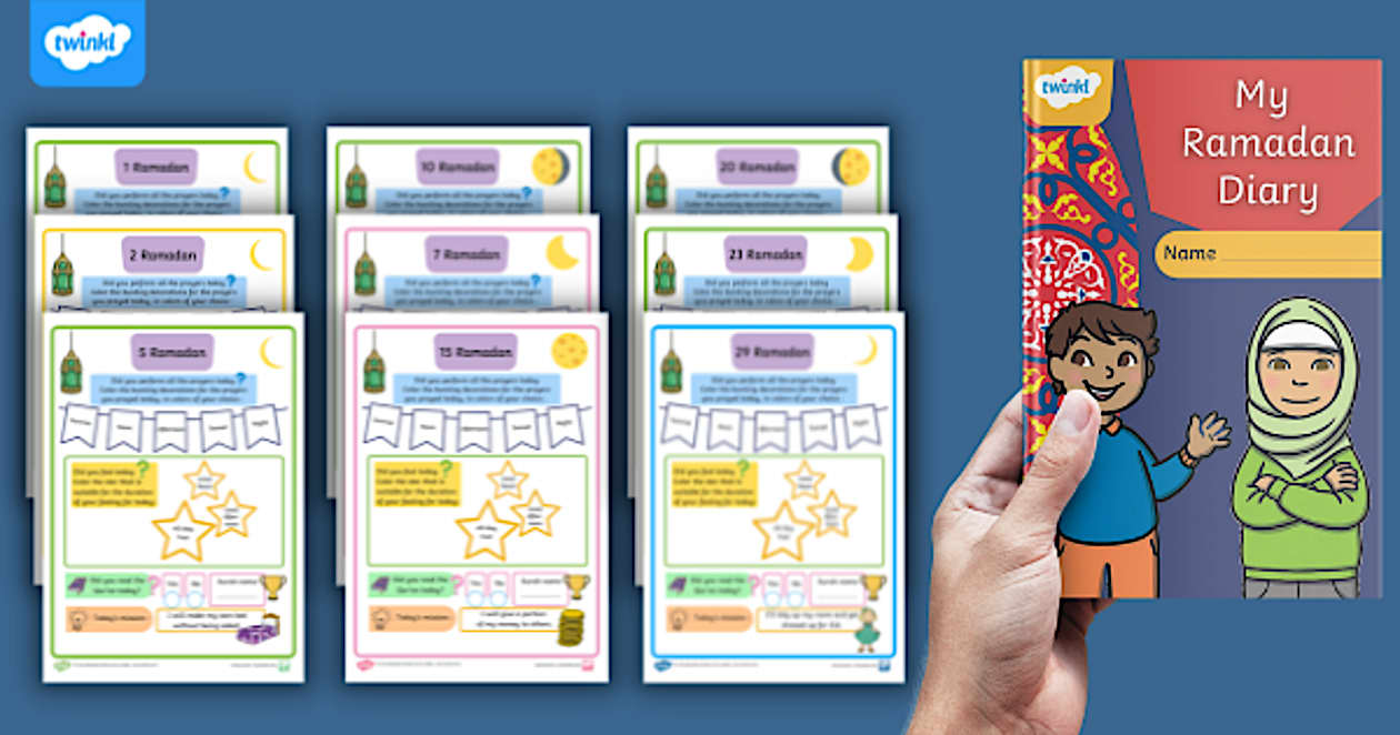 My Ramadan Diary (English Version) (teacher made) - Twinkl