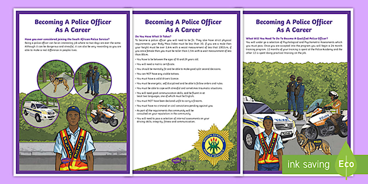 Becoming A Police Officer | Life Orientation Grade 8