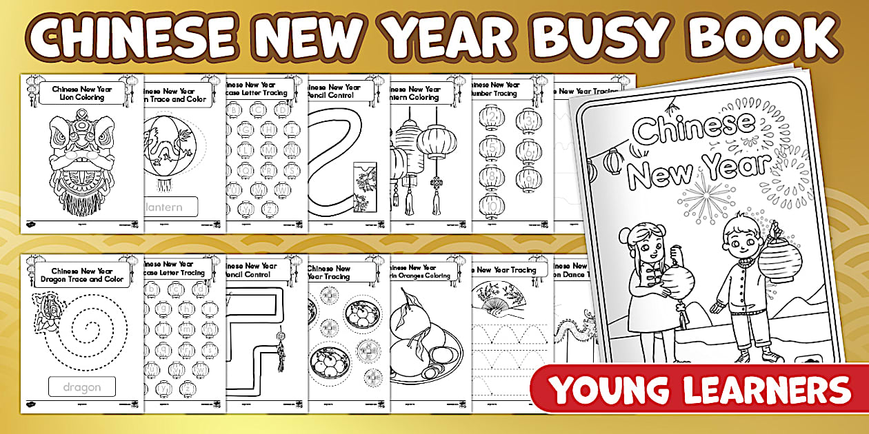 Chinese New Year Busy Book (creat de profesori) - Twinkl