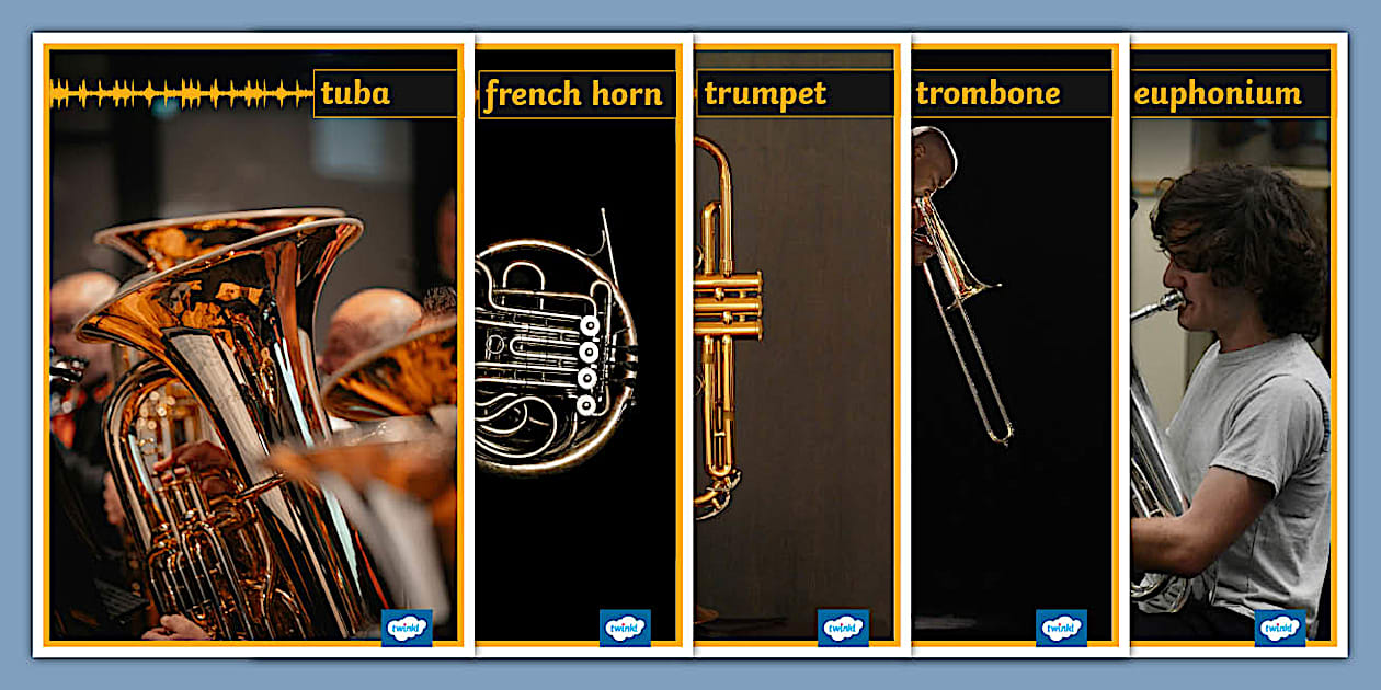 👉 The Brass Family Posters (teacher made) - Twinkl