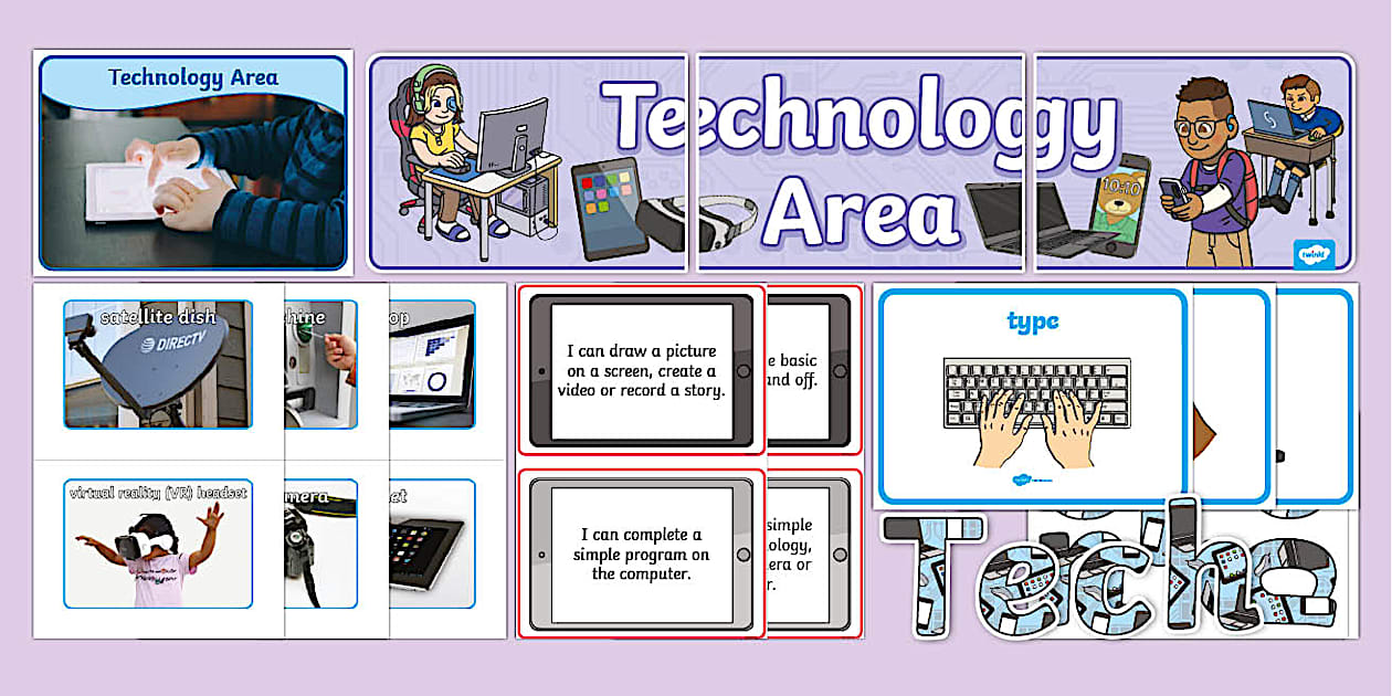 EYFS Technology Area Classroom Set Up Pack | Twinkl - Twinkl