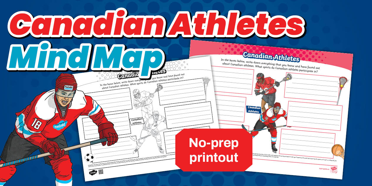 Canadian Athletes Mind Map