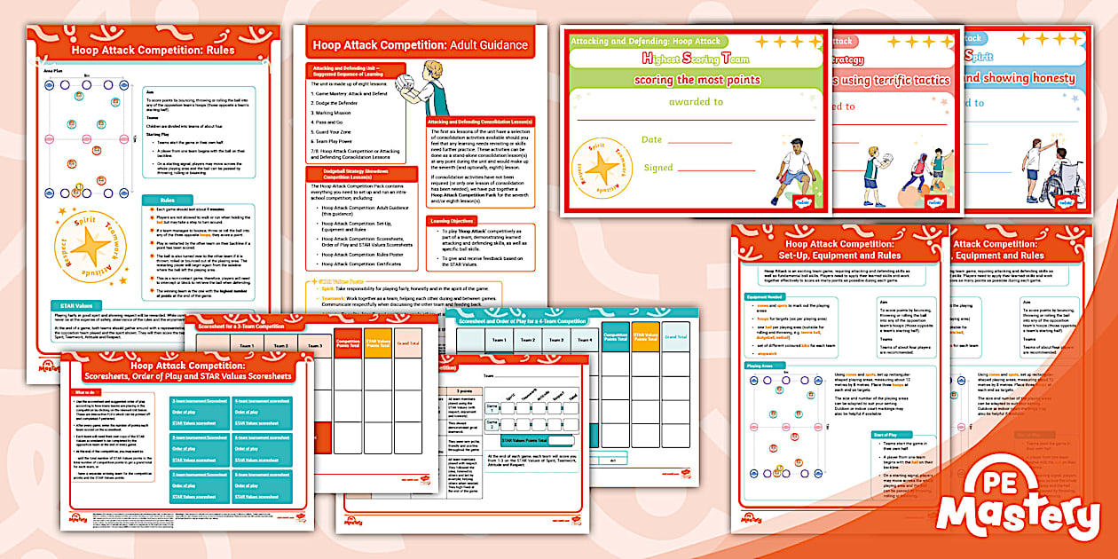 PE Mastery: Y2 Attacking and Defending Competition Pack