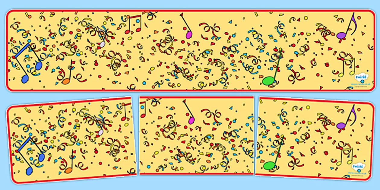 Editable Carnival Themed Display Banner (teacher made)