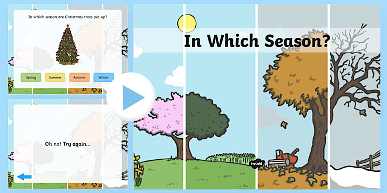 Australian Which Season is it? Quiz PowerPoint - Twinkl