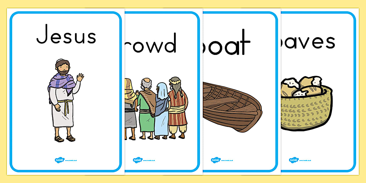 Loaves and Fishes Posters | Christian Ed. | Twinkl USA