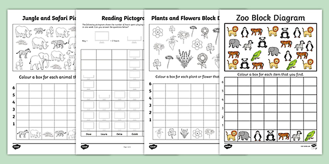 Maths First/Second Class Data Pack 2 - Twinkl