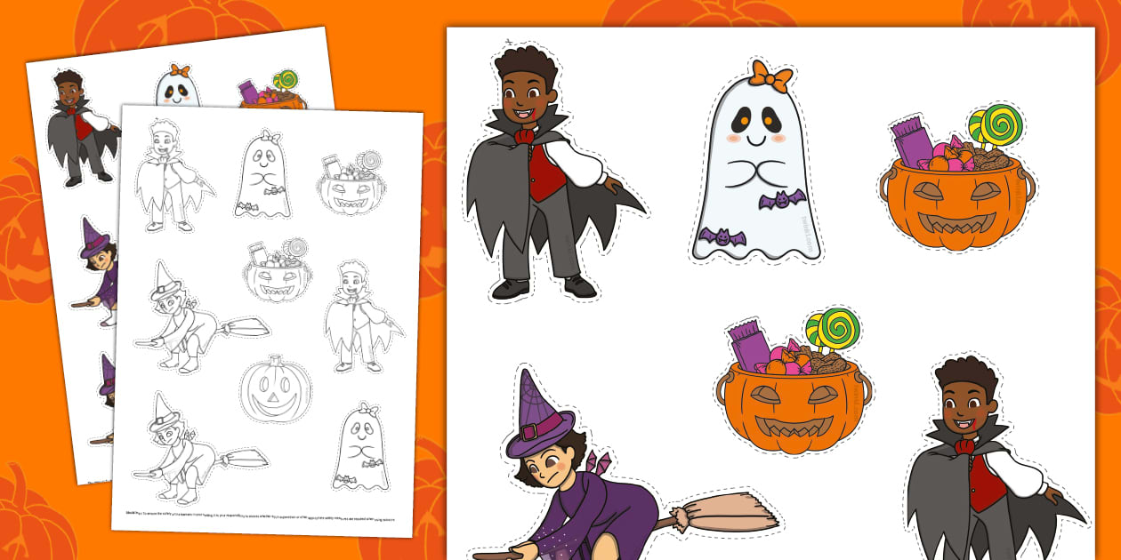 Small Halloween Cut-Outs - Twinkl Halloween