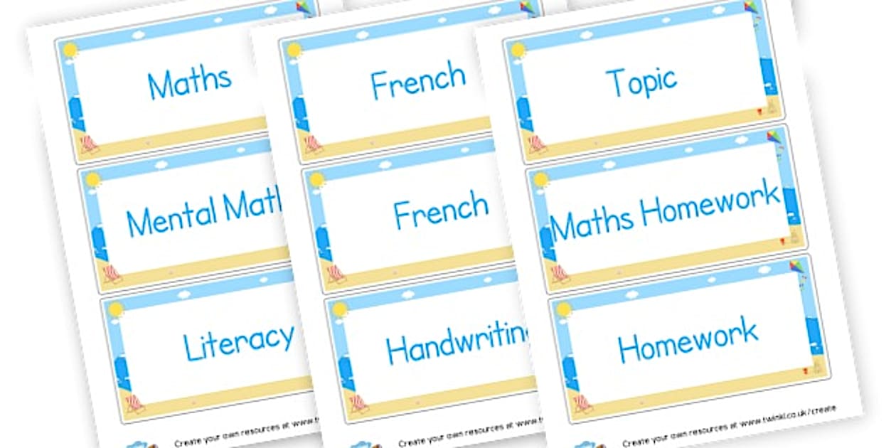 Book Box Labels (teacher made) - Twinkl