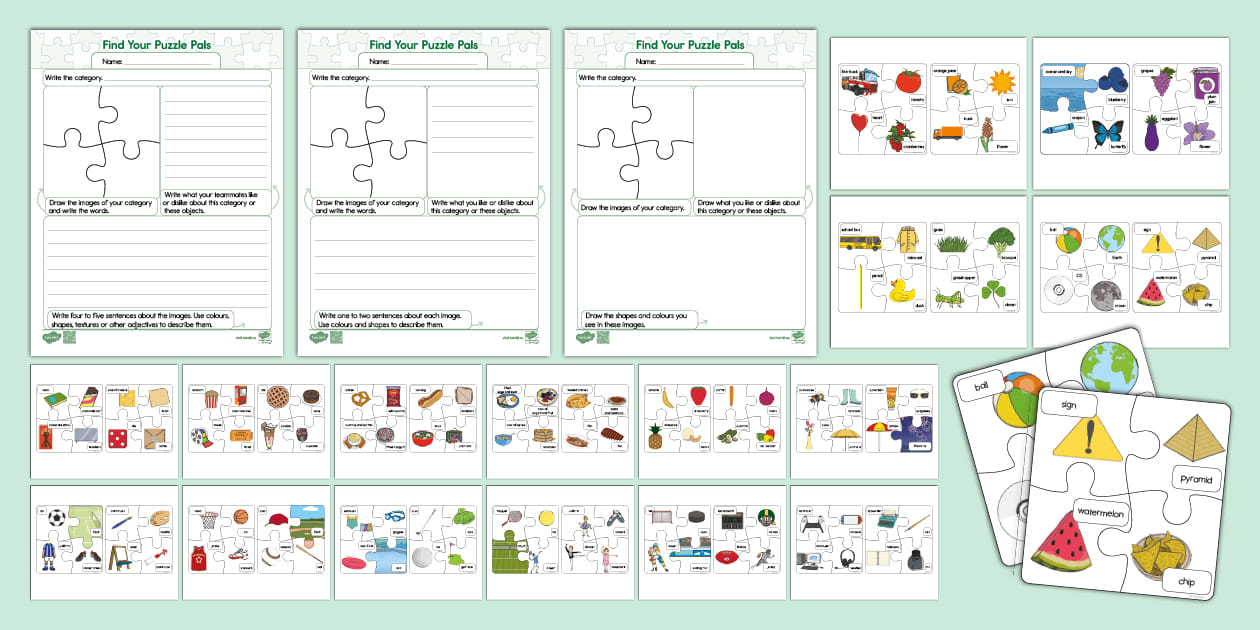 Puzzle Pals - Ice Breaker (teacher made) - Twinkl