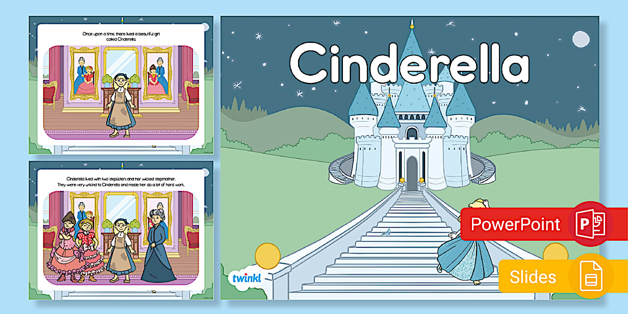 Cinderella Story PowerPoint & Google Slides (Teacher-Made)