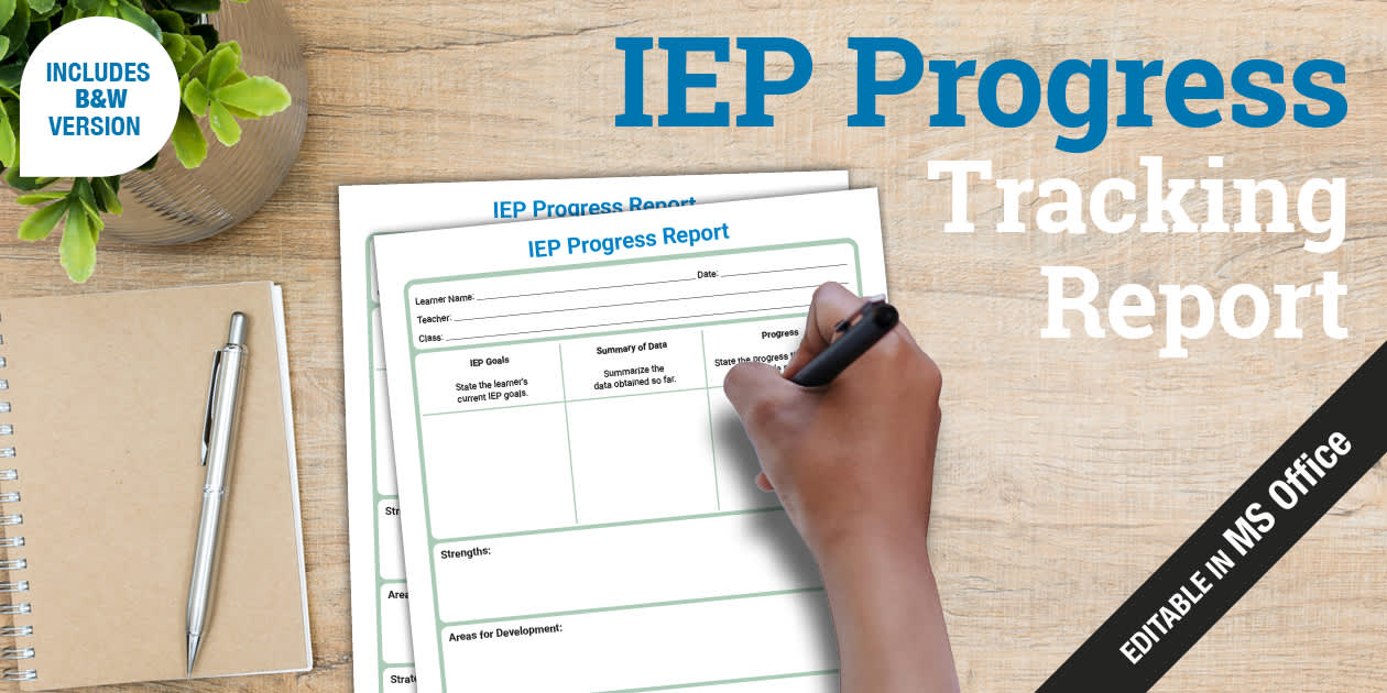 IEP Progress Tracking Report Tool