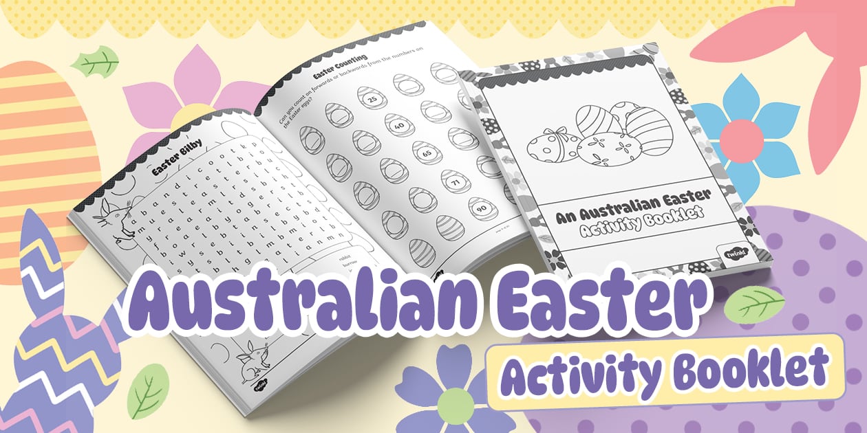 Australian Easter Activity Booklet F - 2