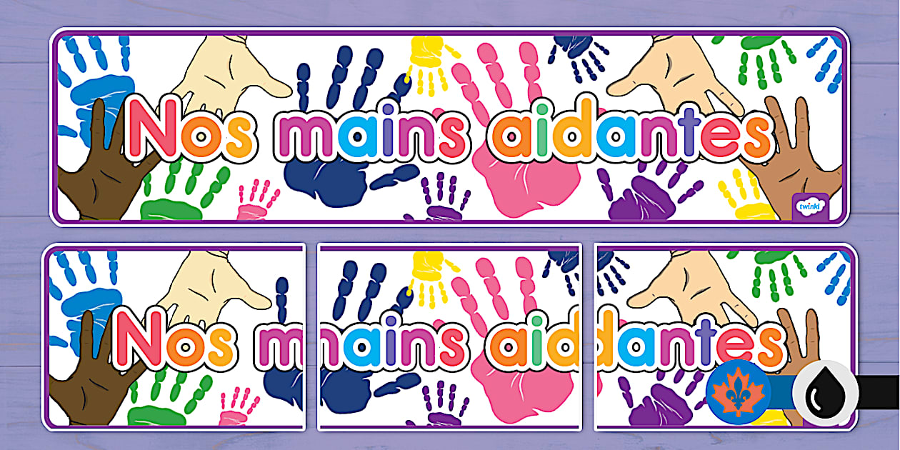 Classroom Job Roles in French Banner