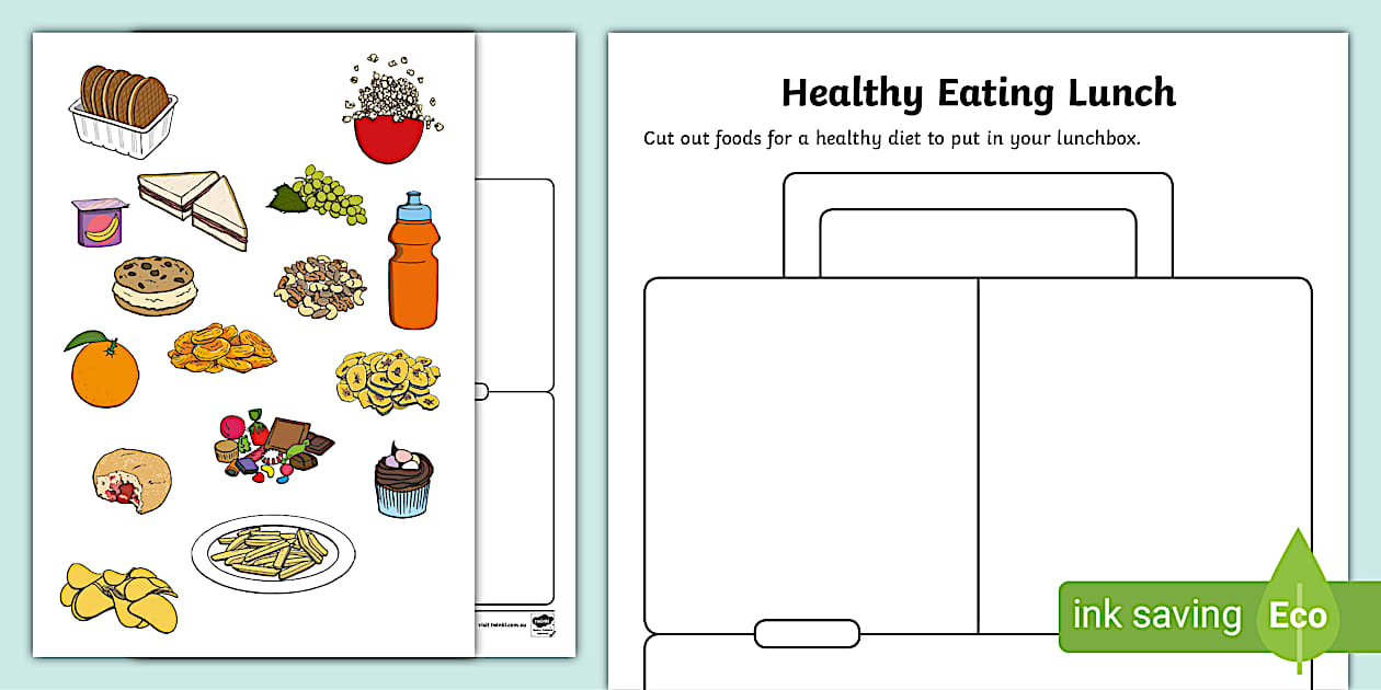 Healthy Eating Lunch | Balanced Diet Activity (teacher made)