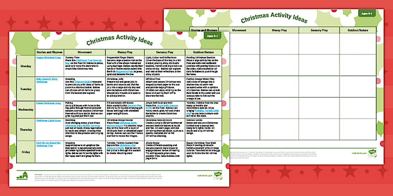 EYFS Baby Room Planning: Christmas | Twinkl - Twinkl