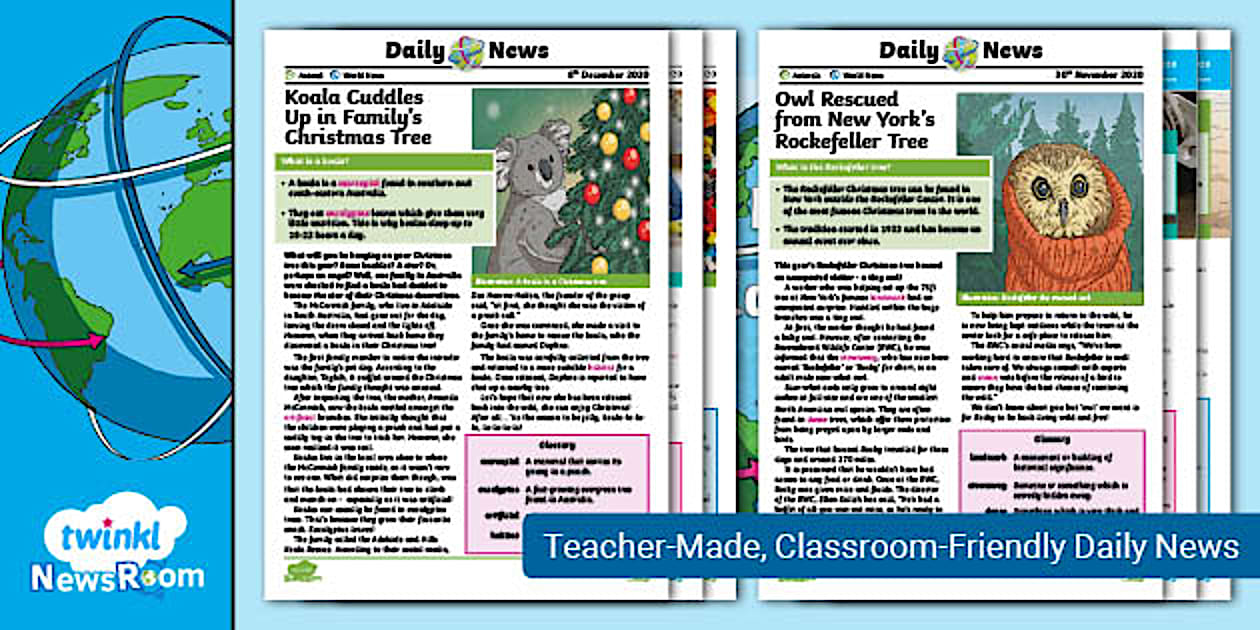 Christmas Reading Pack | Twinkl Newsroom Resources - Twinkl