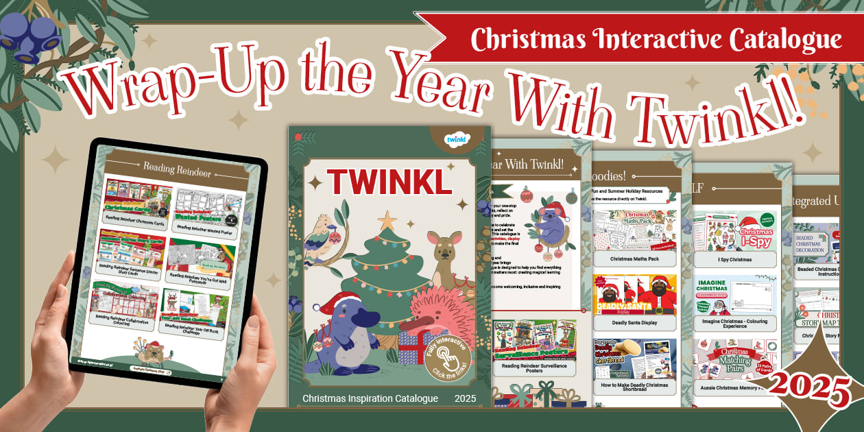 Wrap-Up the Year With Twinkl! Interactive Catalogue