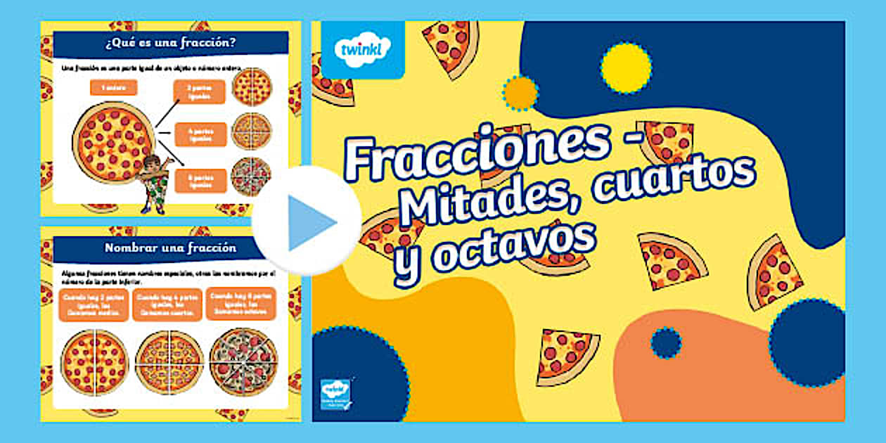 PowerPoint: Fracciones - Twinkl