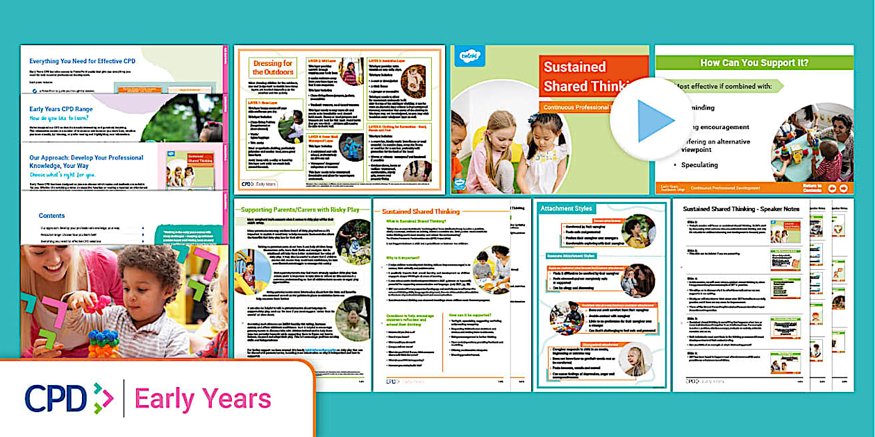 Early Years CPD Taster Pack - Free - CPD - EYFS - Twinkl