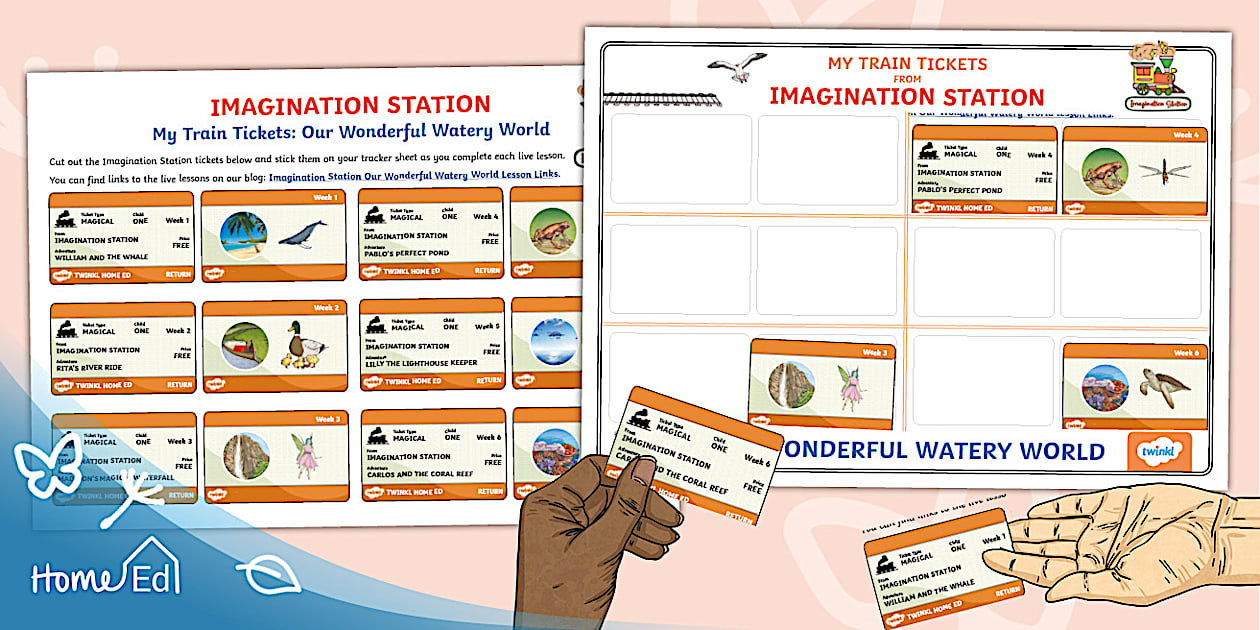 Imagination Station: Our Wonderful Watery World - Twinkl