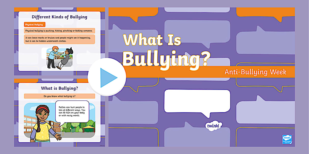 Anti-Bullying Week First Level PowerPoint - Twinkl