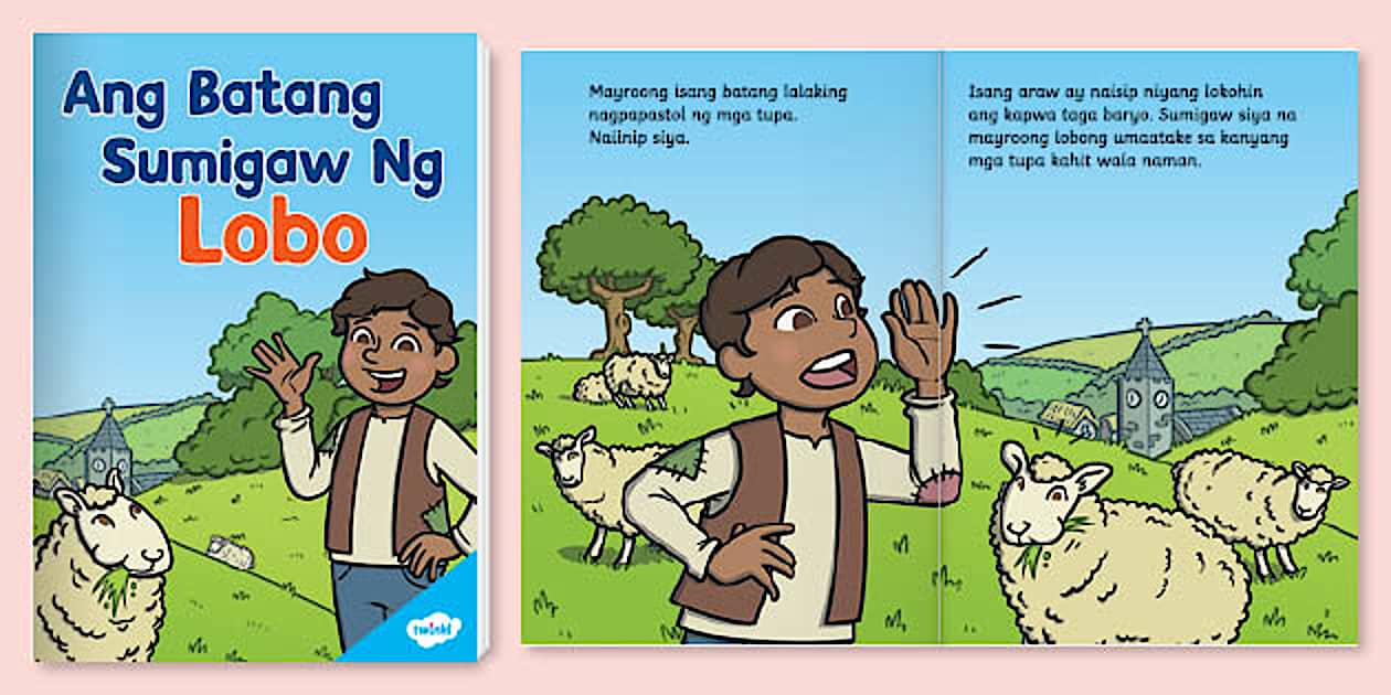 Ang Batang Sumigaw Ng Lobo e-Book | Grade 1 | Twinkl