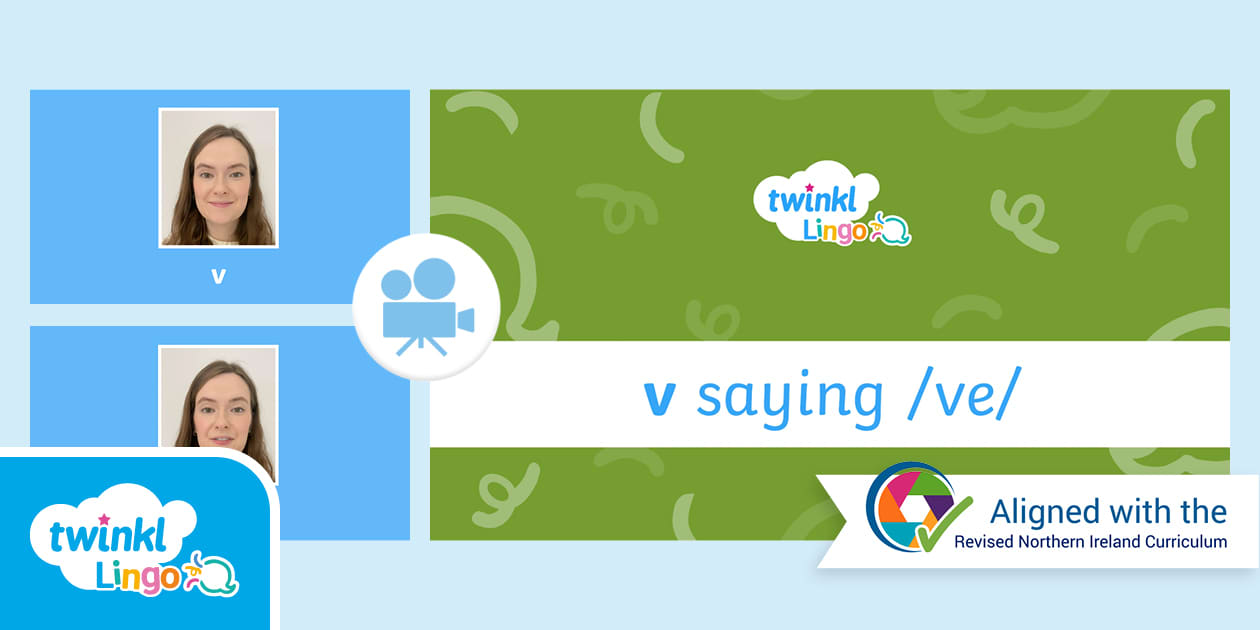 Lingo Stage 5/6 'v' Saying /ve/ Sound Video (teacher made)