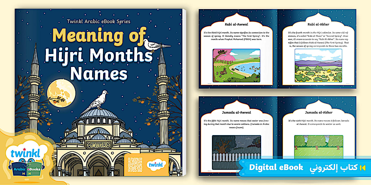 Booklet About Meanings of Hijri Months Names (teacher made)