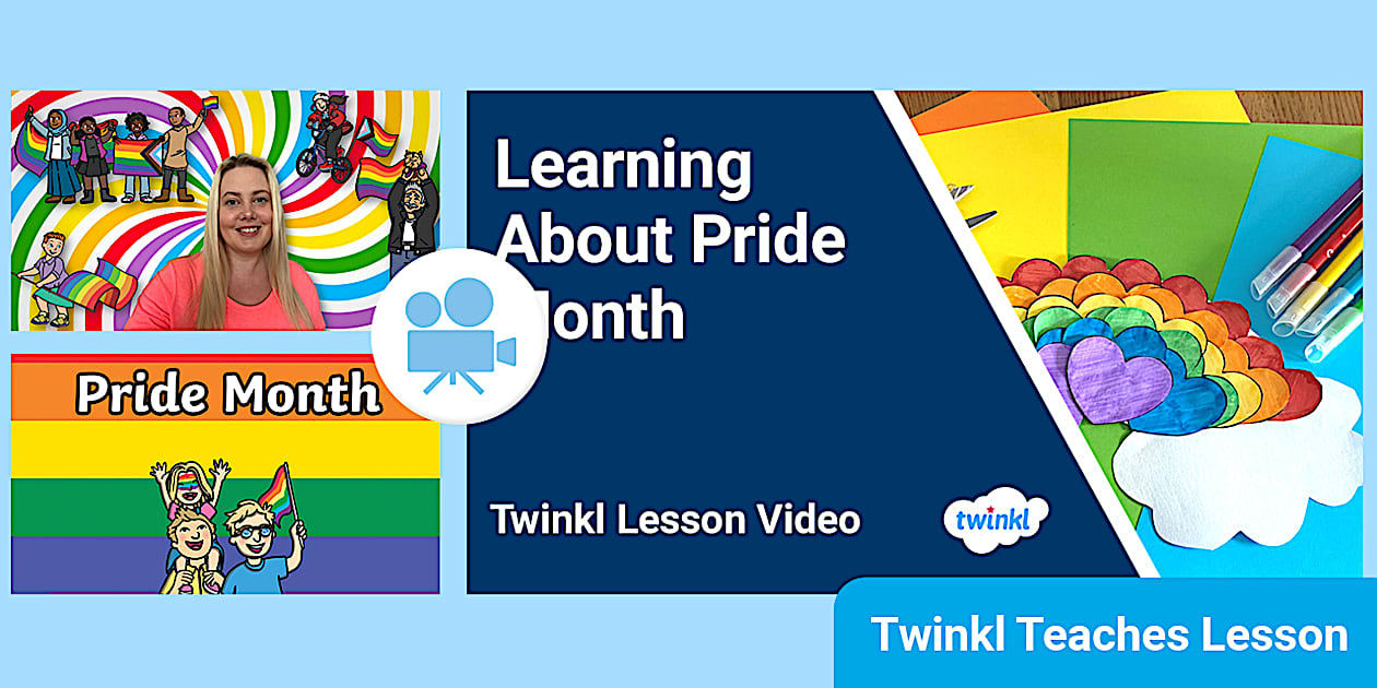 KS1 (Ages 5-7) Pride Month Video Lesson (teacher made)