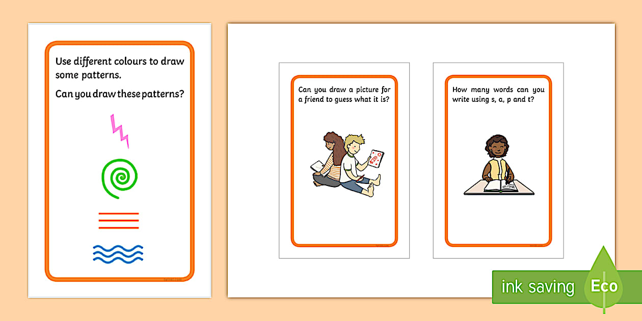 Writing And Mark Making Area Tolsby/Fiestad Signs and Labels - Writing And