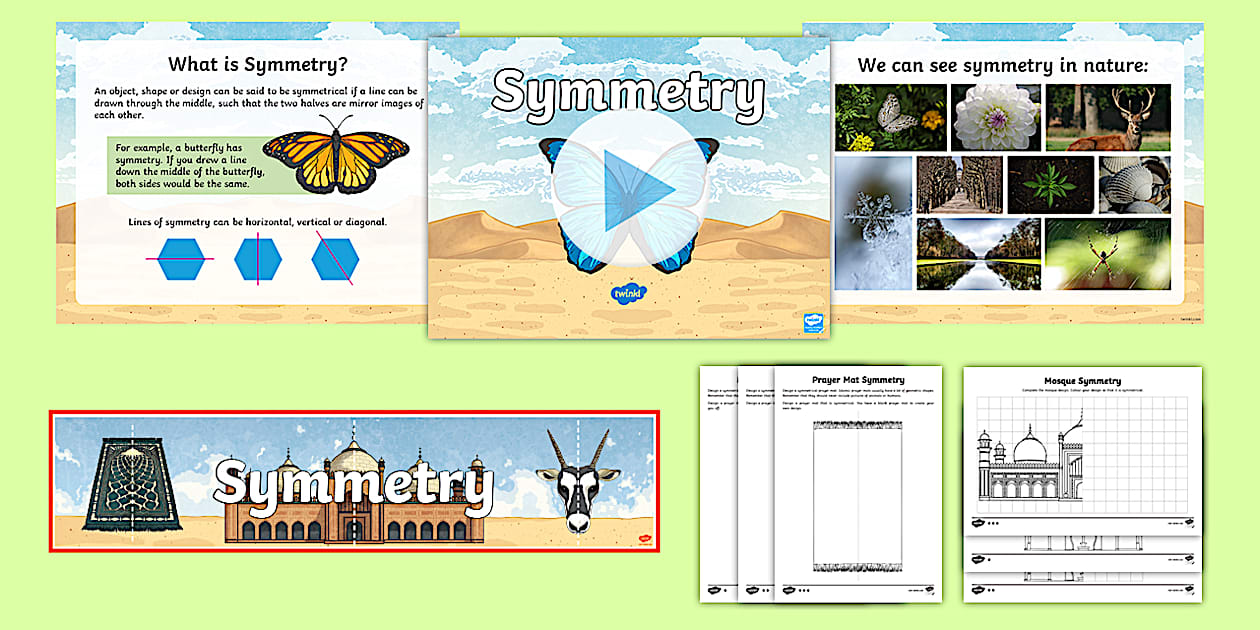 Symmetry PowerPoint Pack (Teacher-Made) - Twinkl