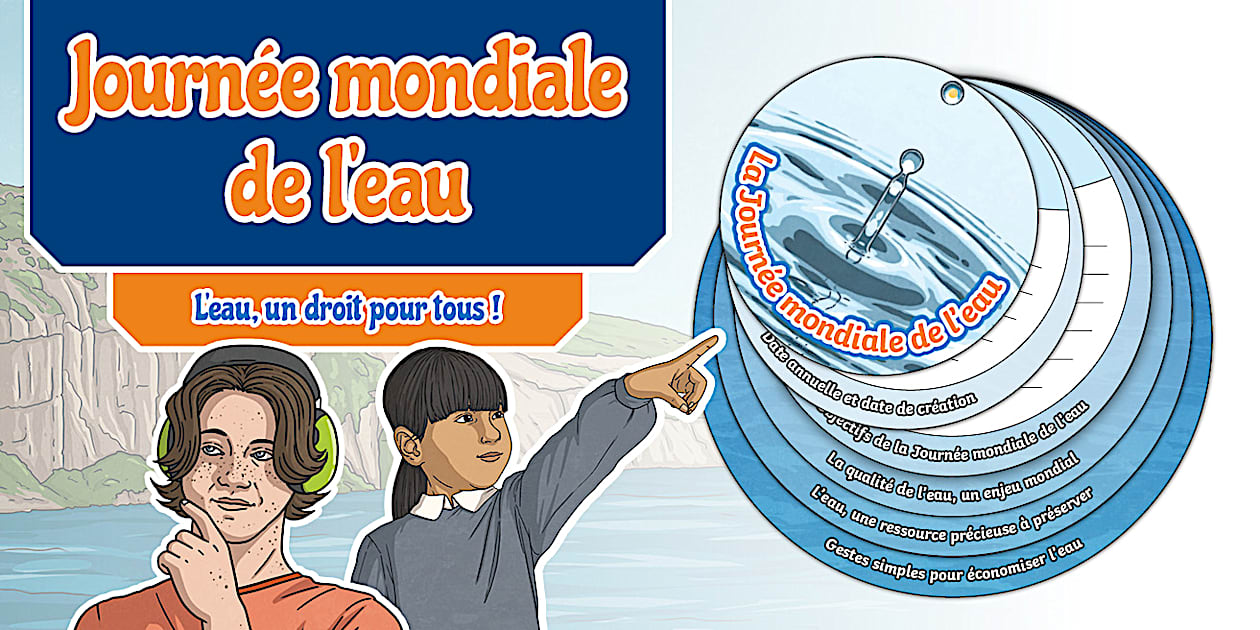 Livret rond : La Journée mondiale de l'eau