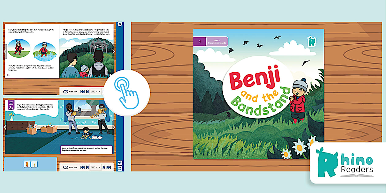Level 1 Reading Scheme Book: Benji and the Bandstand