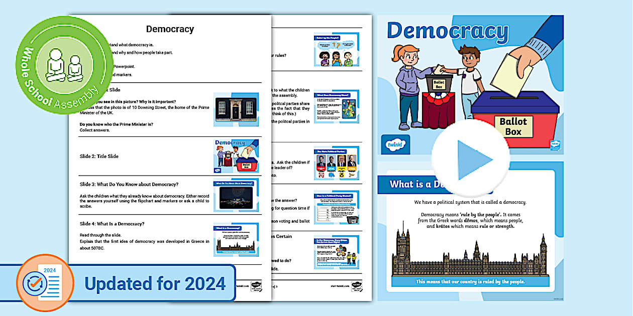Whole School Democracy Assembly Pack - International Day of Democracy ...